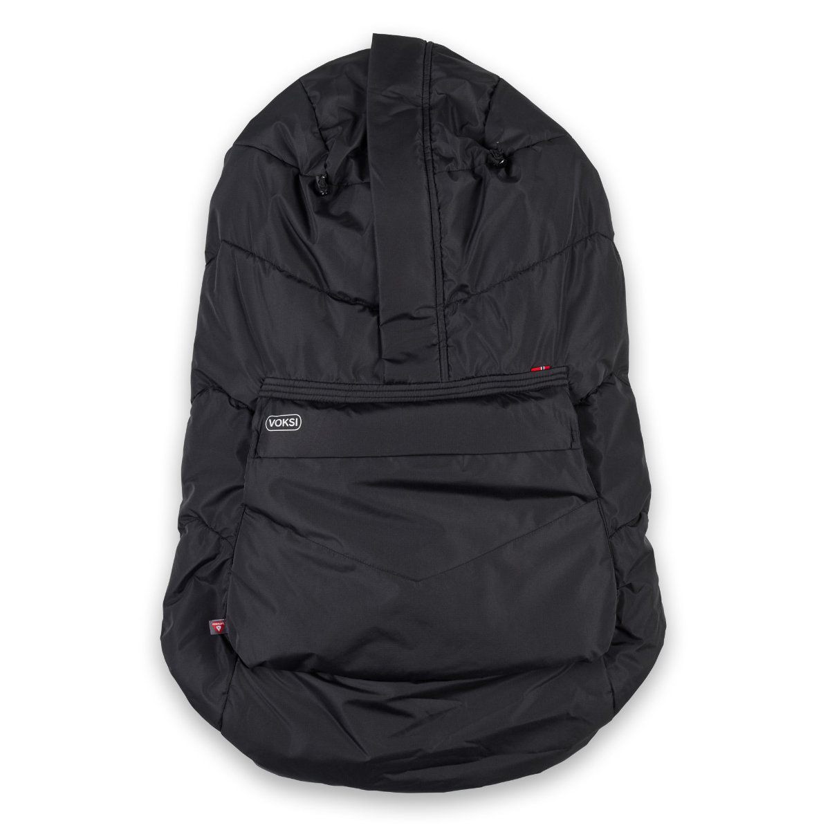 Voksi Babytrage-Cover | Black | 11040958-Black-0-1,5Y-solid | Kindermaxx
